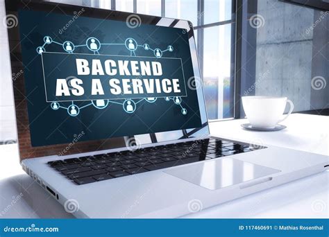 Backend As A Service Stock Illustration Illustration Of Development