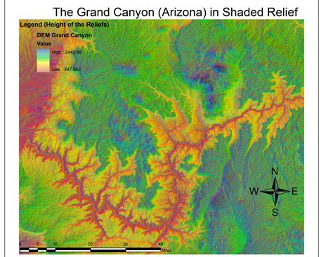GIS From Introduction To Advanced Tools Of ArcGis Week Lab The Digital Elevation