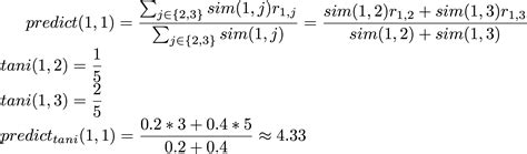 Java What Is Prediction Function Applied For Recommendations Used