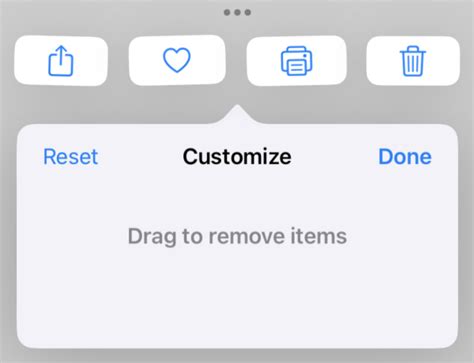 Ipad Customizable Toolbars