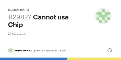 Cannot Use Chip · Issue 29827 · Muimaterial Ui · Github