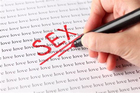 Sex Stock Photo Image Of Definition Word Pink Macro 31902348