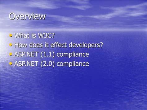 ppt asp and w3c compliance powerpoint presentation free download