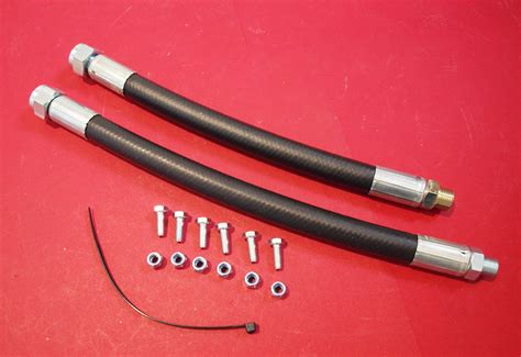 Classic Mini Oil Cooler Hose Kit For Cars With Inertia Starter Motor MOC MOC