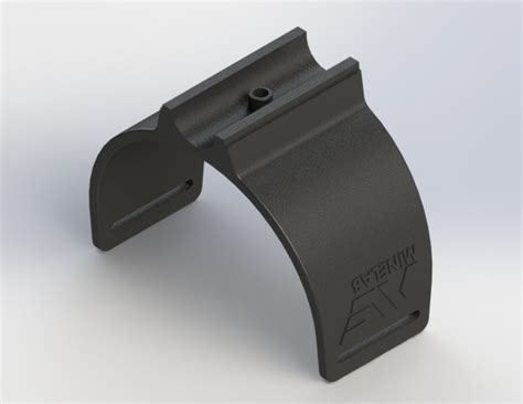 stl file minelab armrest for equinox series metal detectors 3011 0385 👽