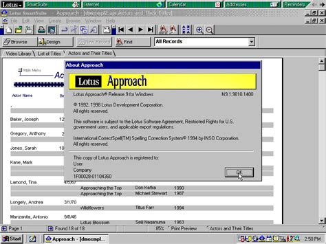 Winworld Lotus Smartsuite 91