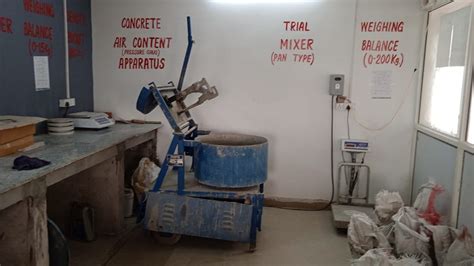 Laboratory Testing RMC Infrastructure