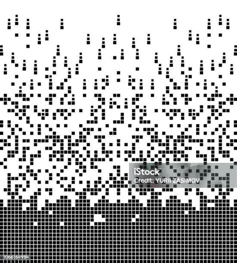 채워진된 사각형 점선된 벡터 아이콘 분해 효과 함께 해산 사각형 항목이 사라지는 채워진 사각형 형태로 그룹화 됩니다 가득 찬에 대한 스톡 벡터 아트 및 기타 이미지 Istock