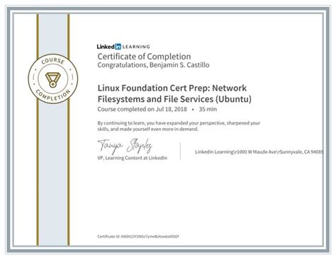 Linux Foundation Network Filesystems And File Services Ubuntu Cert Ppt