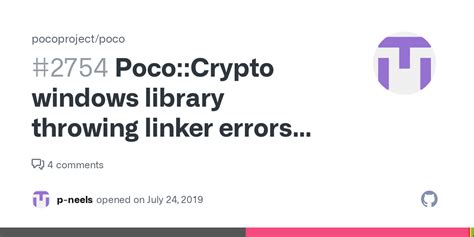 Pococrypto Windows Library Throwing Linker Errors When Used With