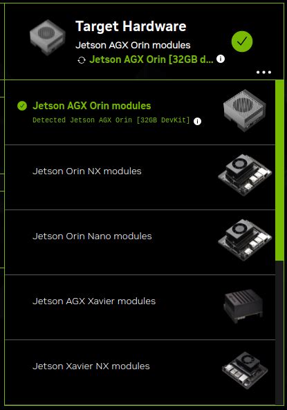 Install Gxf Runtime Software With Sdk Manager — Sdk Manager