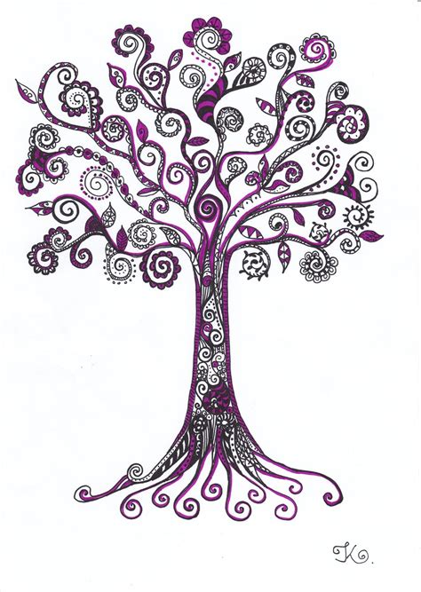 Magical Tree Drawing At Explore Collection Of