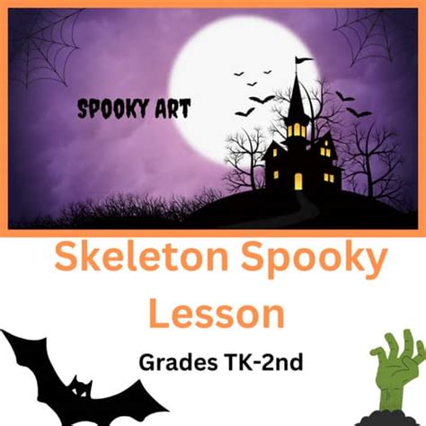 Q Tip Skeleton Art Lesson By Arts And Crafty Tpt