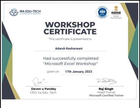Adarsh Kesharwani On Linkedin Microsoft Excel Tech Elearning