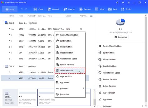 fixed cannot delete partition on usb flash drive or sd card
