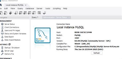 MySQL 워크벤치 오류
