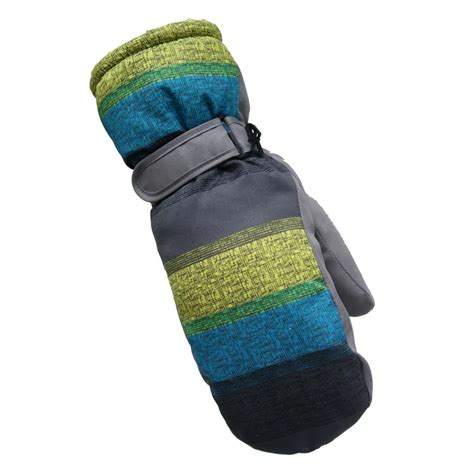 Пара лыжных перчаток зимние теплые мужские и женские флисовые перчатки