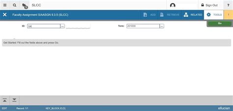Updating Instructor Assignments Slcc