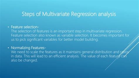 Multiple Linear Regression Model Analysispptx