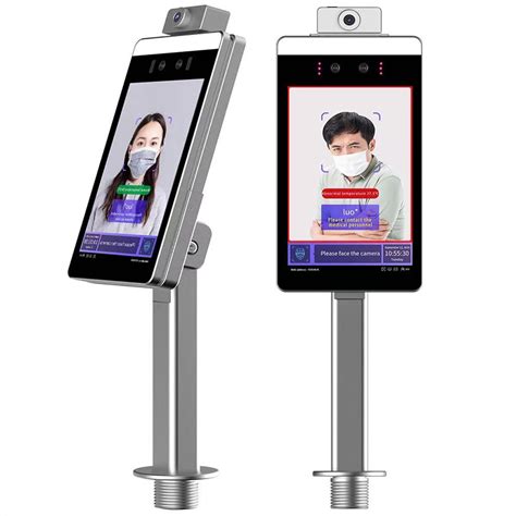 8” Face Recognition Temperature Scanner Mairs Europe Security Gates