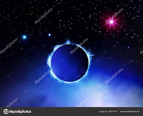 Illustration Of Extragalactic System Planet Earth Elements Solar