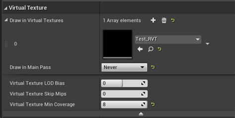Virtual Texturing In Unreal Engine Unreal Engine 54 Documentation