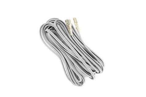 Premium Photo Long Gray Cable Isolated On White Background