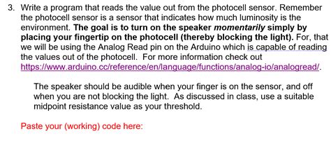 Solved Please Answer This Question With Arduino Code Thank You C Switch Course Hero