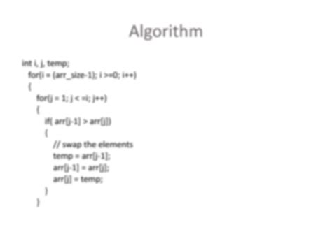 SOLUTION Algorithm Analysis Of Bubble Sort Studypool