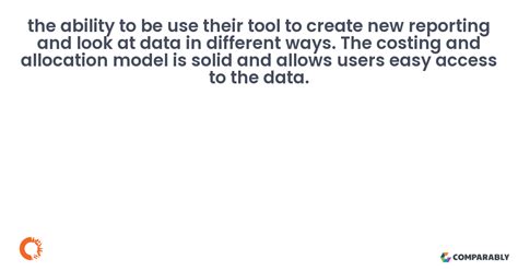 Apptio The Ability To Be Use Their Tool To Create New Reporting And Look At Data In Different