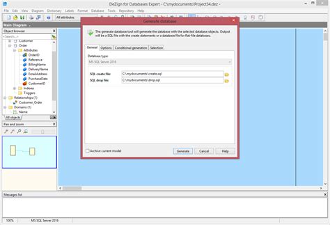 getting started with dezign for databases datanamic