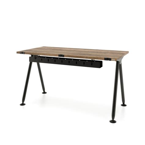 Письменный стол Zamm Компьютерный стол Тандем Тип 3 с пропусками для проводов и кабель