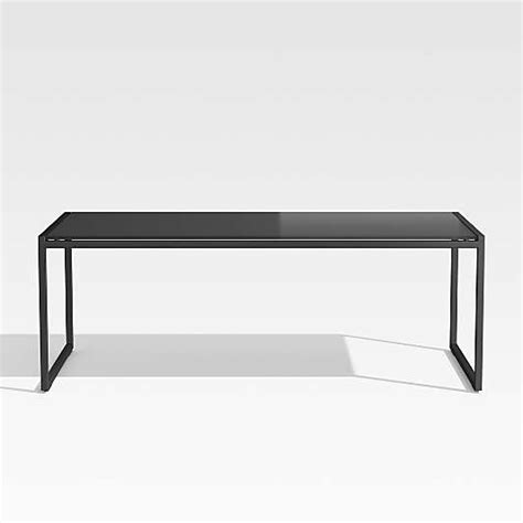Black Glass Coffee Tables Crate And Barrel Canada