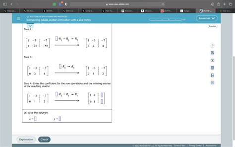 Solved Consider The Following System Of Linear Equations Chegg