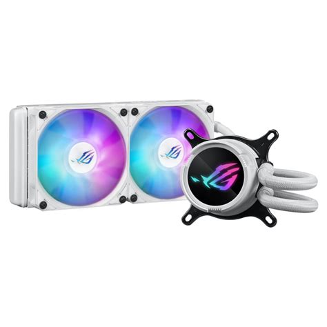 Rog Strix Lc Iii Argb White Edition Rog Strix Lc Gaming Cpu Liquid Coolersrog