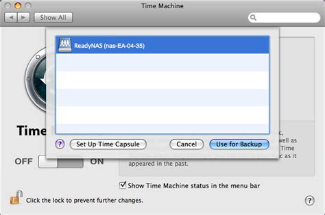Easy Time Machine Setup With Readynas Raidiator 4 Netgear Support