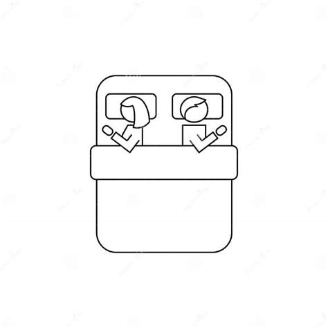 Sexual Problems Line Icon Stock Vector Illustration Of Disagreement