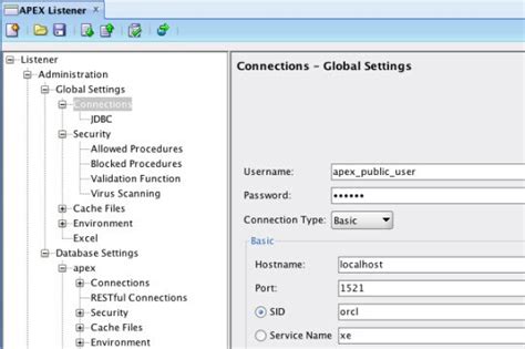 Oracle Application Express Apex Listener