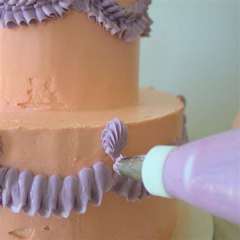How To Pipe Frosting Ruffles A Beautiful Mess