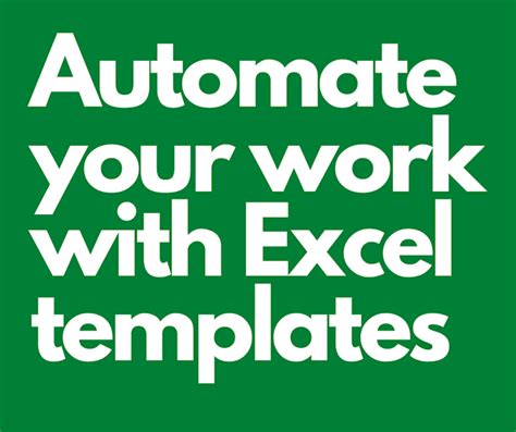 Create Excel Templates That Will Make Your Work Easier By Danaeserrano