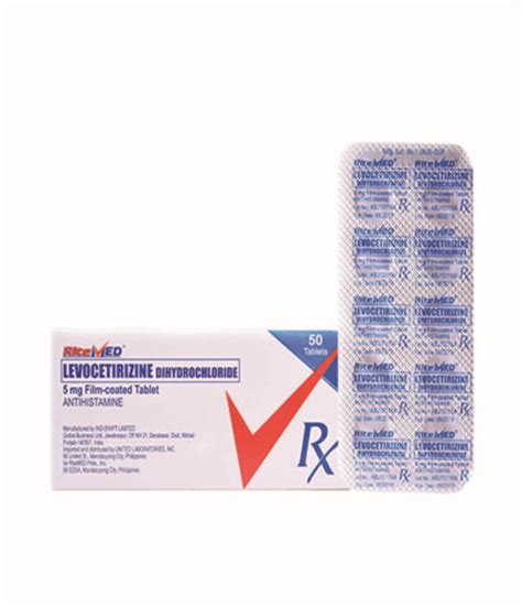 Ritemed Levocetirizine Tablet Iloilo Supermart Online Aton Guid Ini