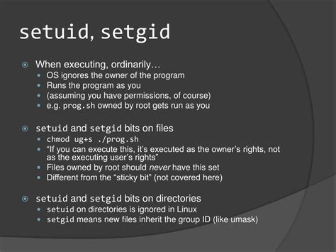 Ppt Linux Permissions Powerpoint Presentation Free Download Id1888594