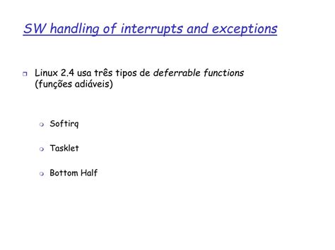 Ppt Interrupts And Exceptions Understanding The Linux Kernel Powerpoint Presentation Id5168101