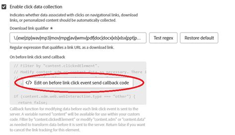 solved websdk disable custom links while keeping downloa adobe
