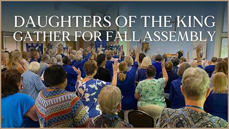 Daughters Of The King Gather For Fall Assembly The Episcopal Diocese