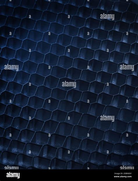 Abstract Blue Metal Grid Background Stock Photo Alamy