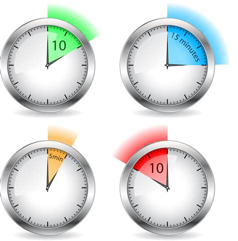 premium vector timers