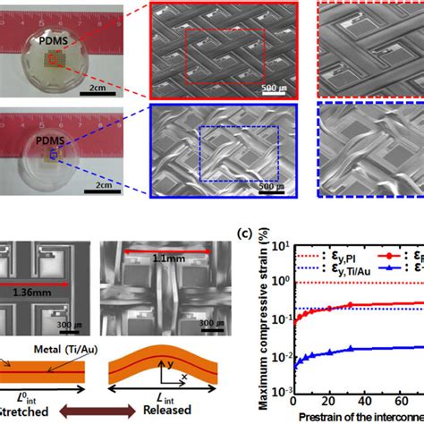 Radial Stretching And Releasing Of The Am Based Uv Sensor Array On The