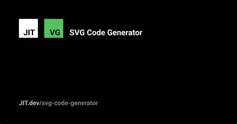 SVG Code Generator
