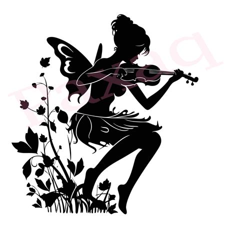 Fairy Svg Pixie Svg Png Pdf Clipart Silhouette Cutfile Decal For T Shirts Mugs Tattoos